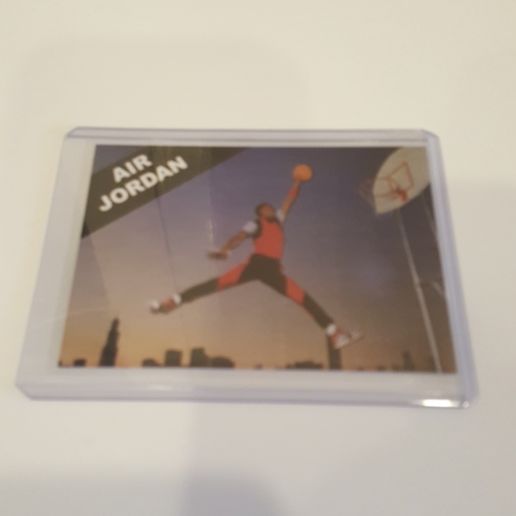Other | Michael Jordan Air Jordan Promo Card | Poshmark